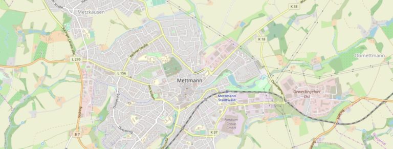 Geodaten und Karten | Stadtverwaltung Mettmann