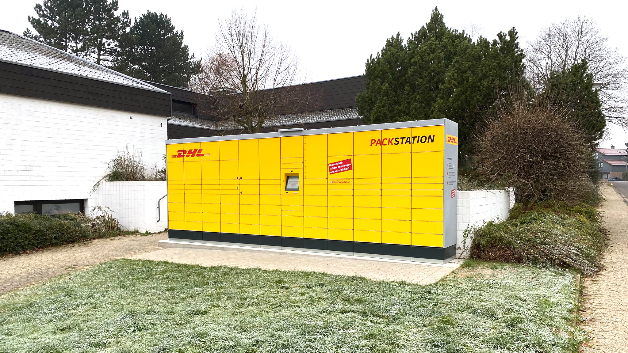 DHL Packstation in Obschwarzbach in Betrieb