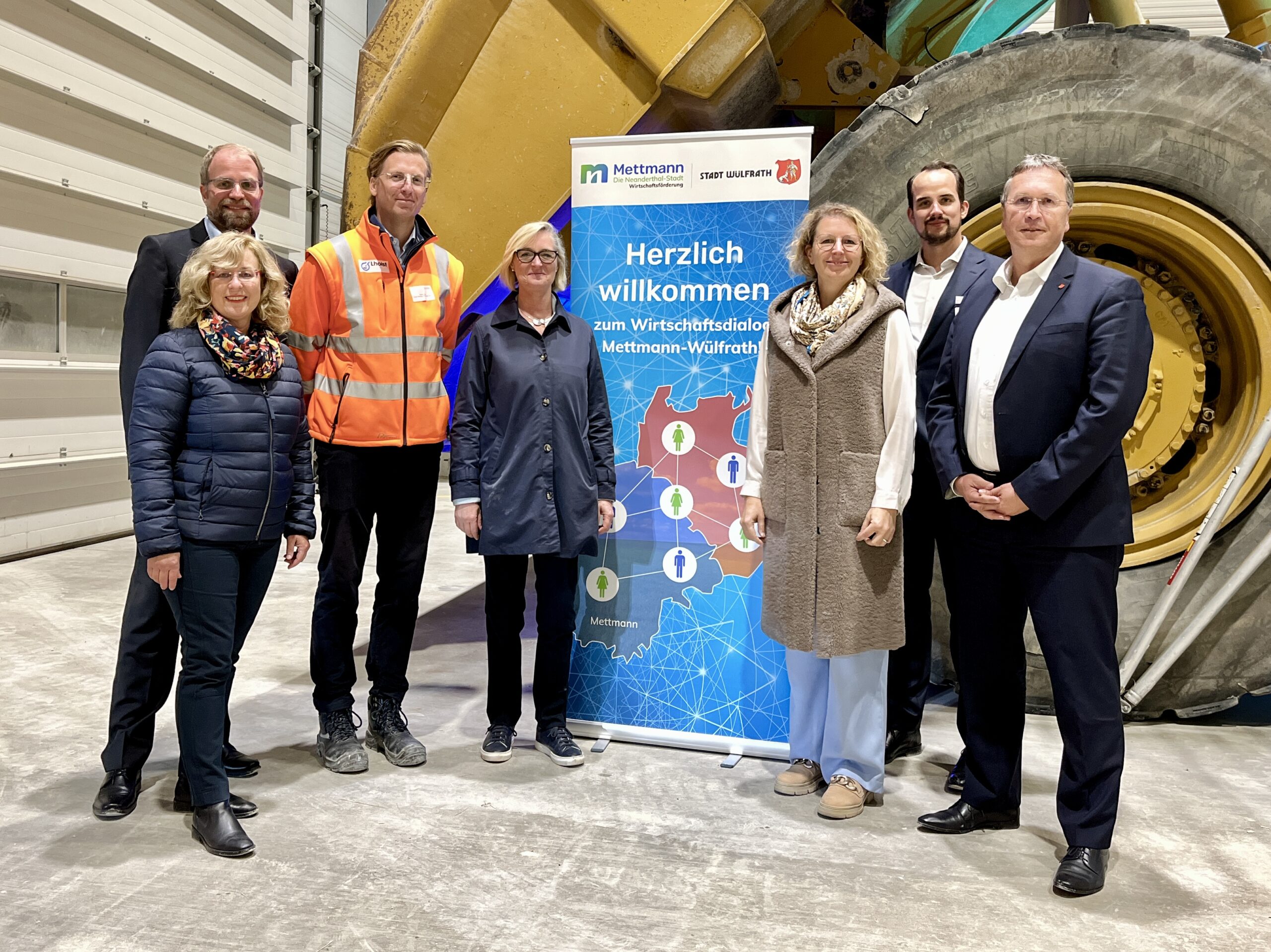 Wirtschaftsdialog Mettmann-Wülfrath am Steinbruch Rohdenhaus