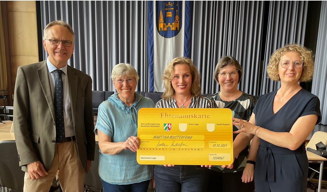 Jetzt bekommt Mettmann die Ehrenamtskarte