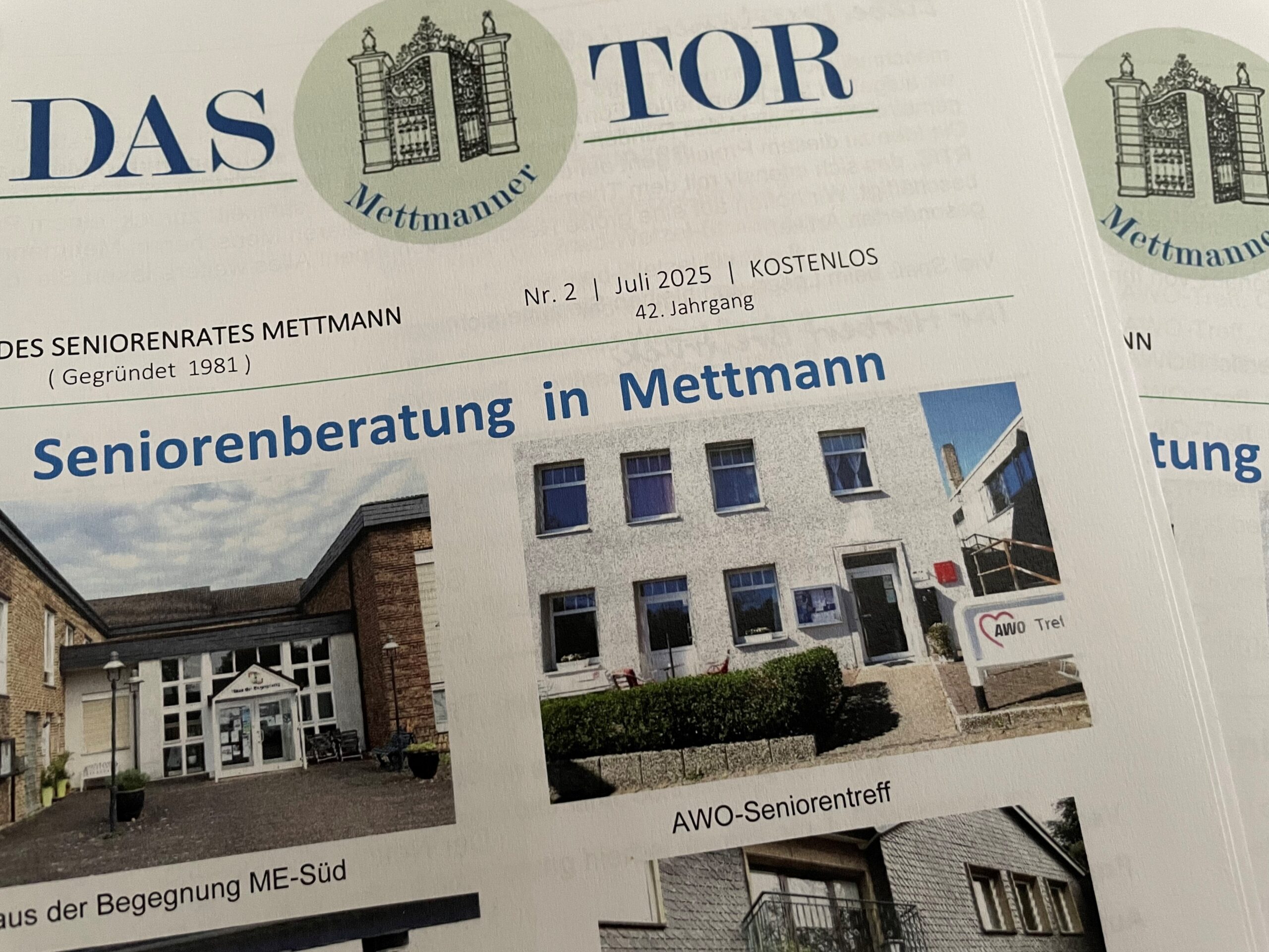 Neue Ausgabe der Seniorenzeitung “Das TOR“ erschienen
